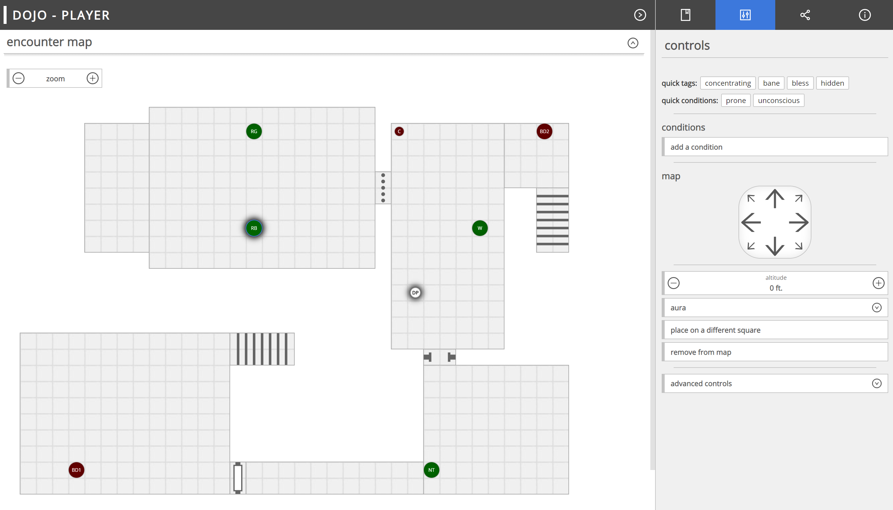 DOJO: a (monster designer / map builder / encounter tracker / virtual ...